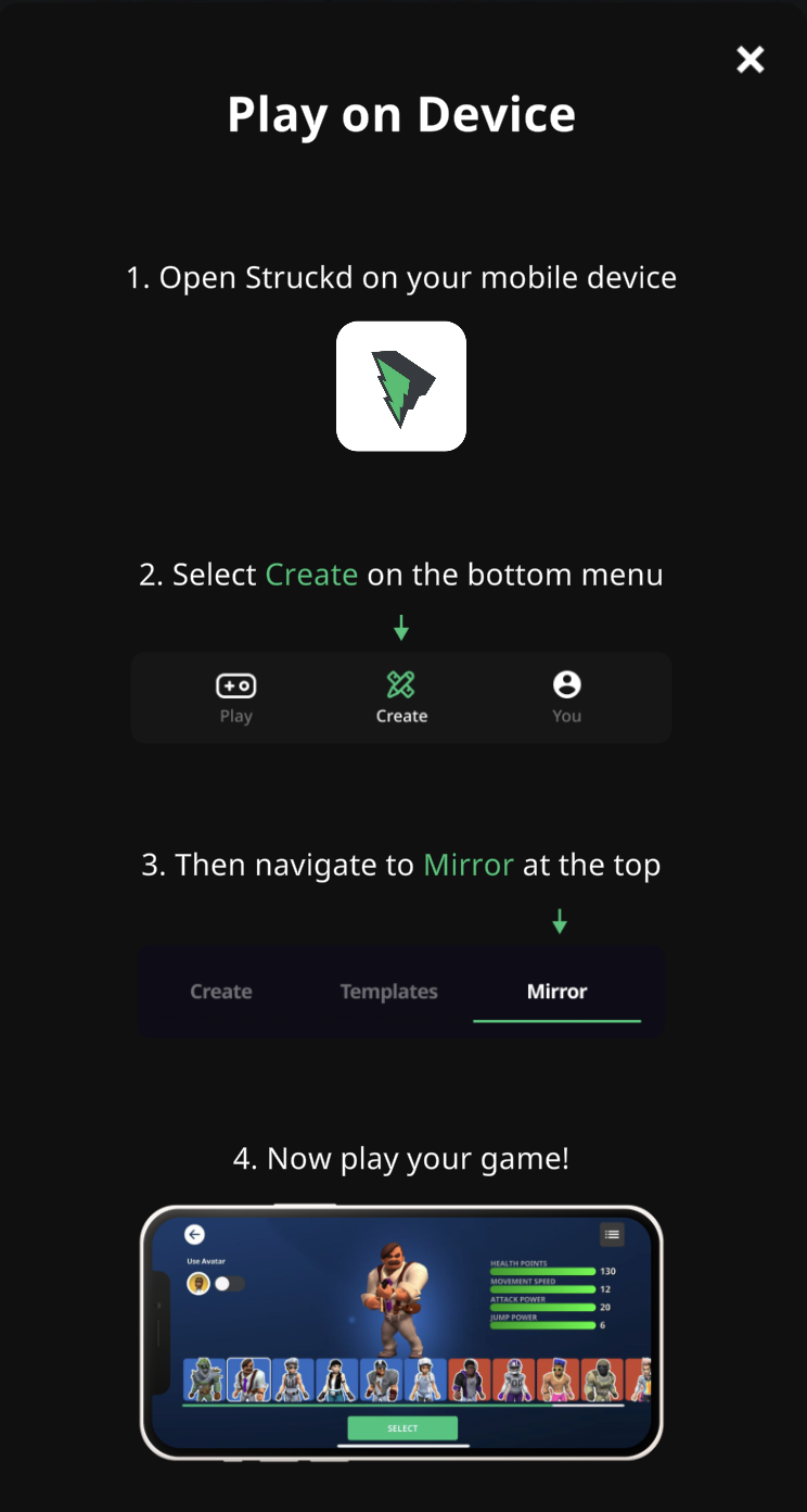 Struckd Studio Web - Can I play on Desktop? – Struckd 3D Game Creator